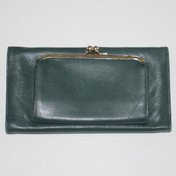 Lisa Loren | Bags | Vintage Womens Lisa Loren Nappa Cowhide Green ...